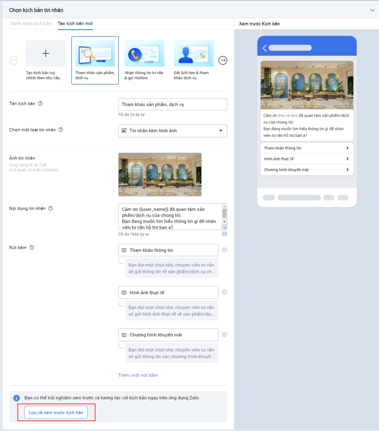 Hướng dẫn tạo quảng cáo tin nhắn trên Zalo Ads (Message Ads) : Zalo Ads