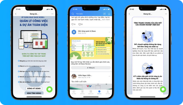 Zalo Ads : Tăng tỷ lệ chuyển đổi cùng Zalo Ads: Base.vn tạo ra sự khác ...