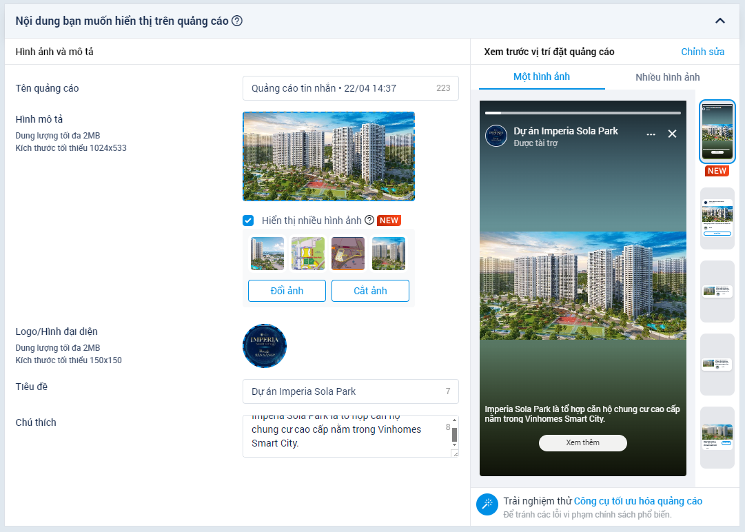 Zalo Ads : Tối ưu quảng cáo tin nhắn cá nhân - Zalo Ads
