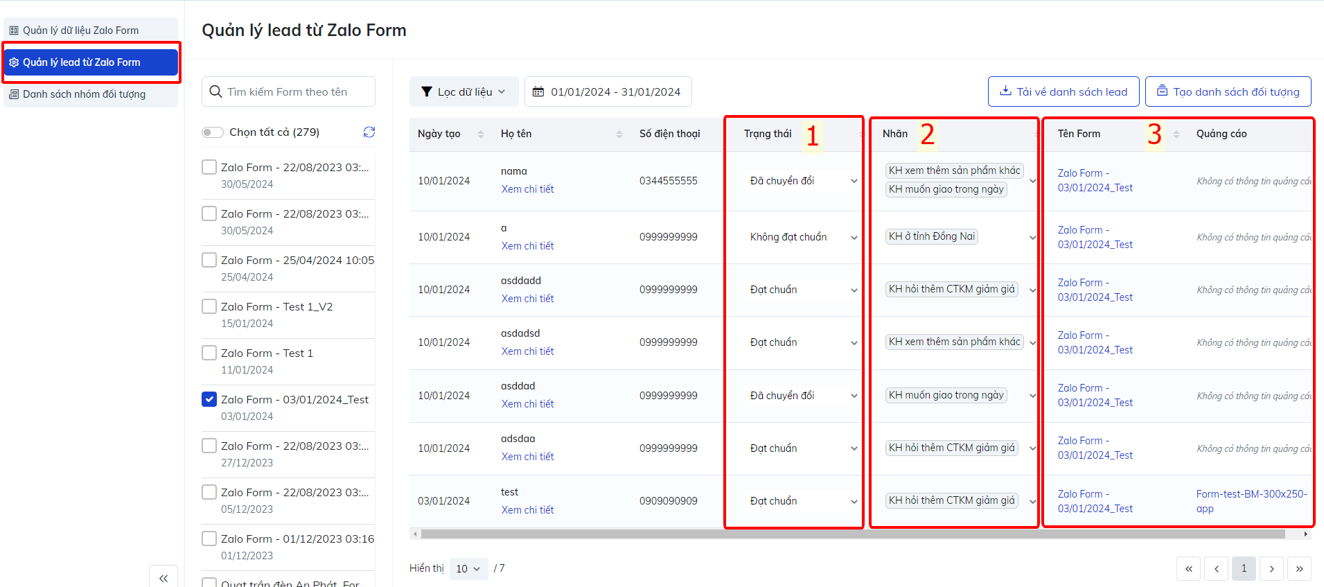 Zalo Ads : Tối ưu quy trình xử lý lead với Lead Center - Zalo Ads