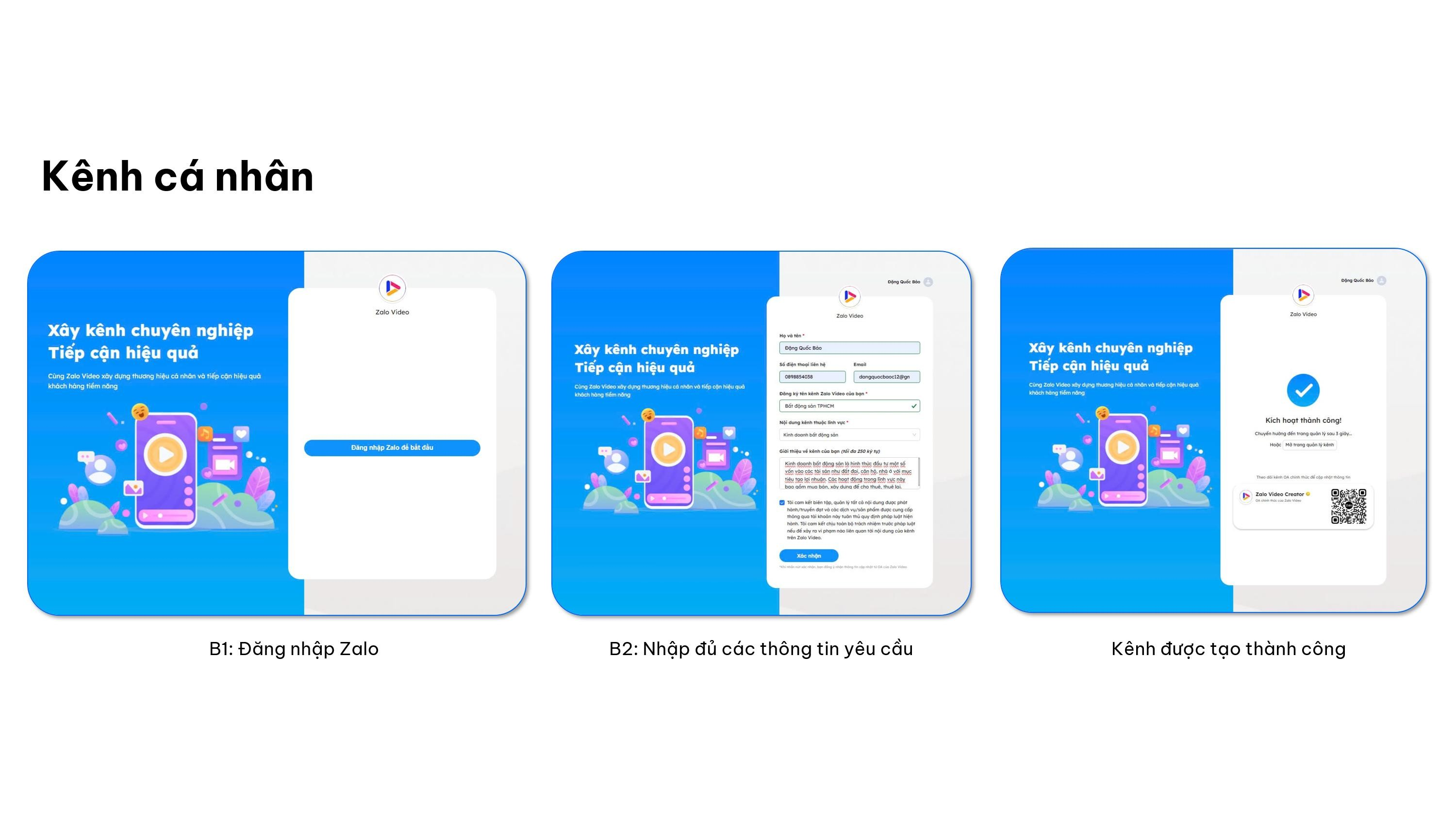 Zalo Ads : Hướng dẫn tạo kênh Zalo Video - Zalo Ads