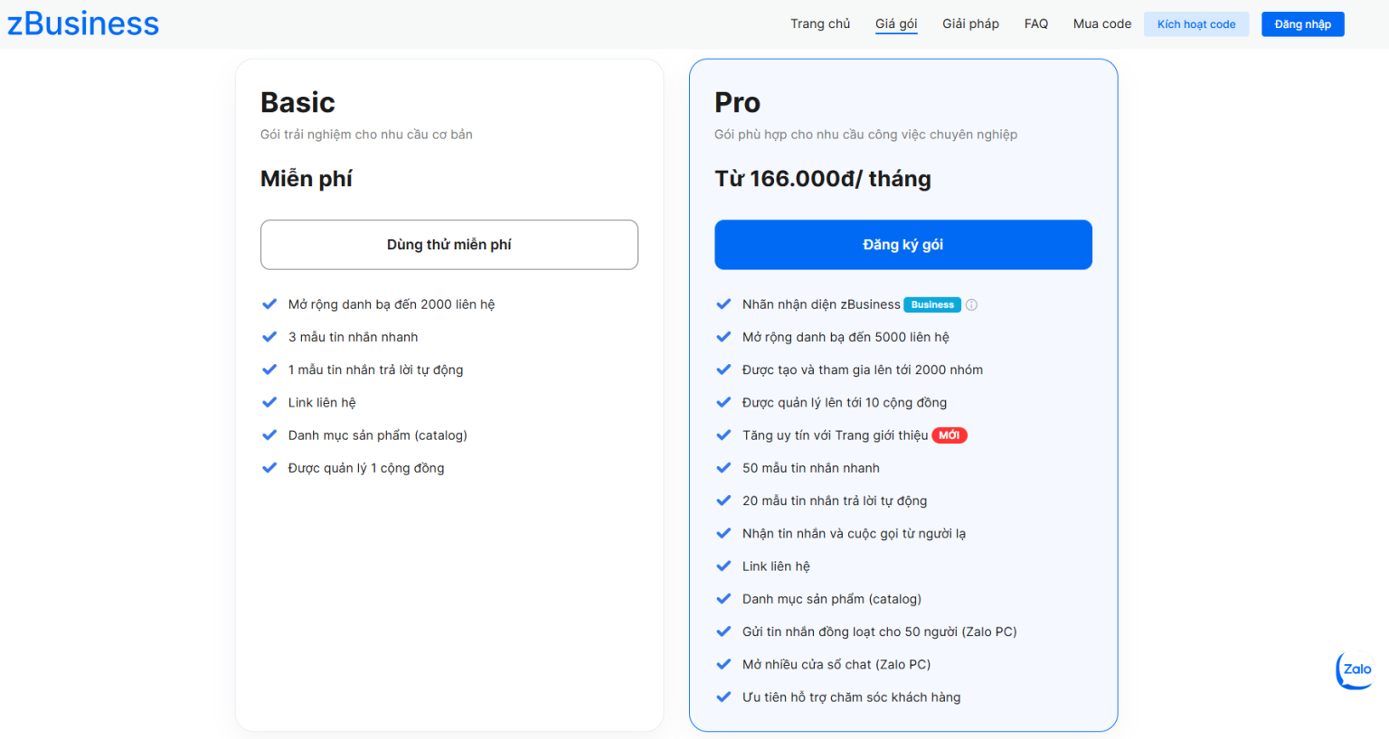 Zalo Ads : Hướng dẫn tính năng Liên hệ Zalo Video - Zalo Ads